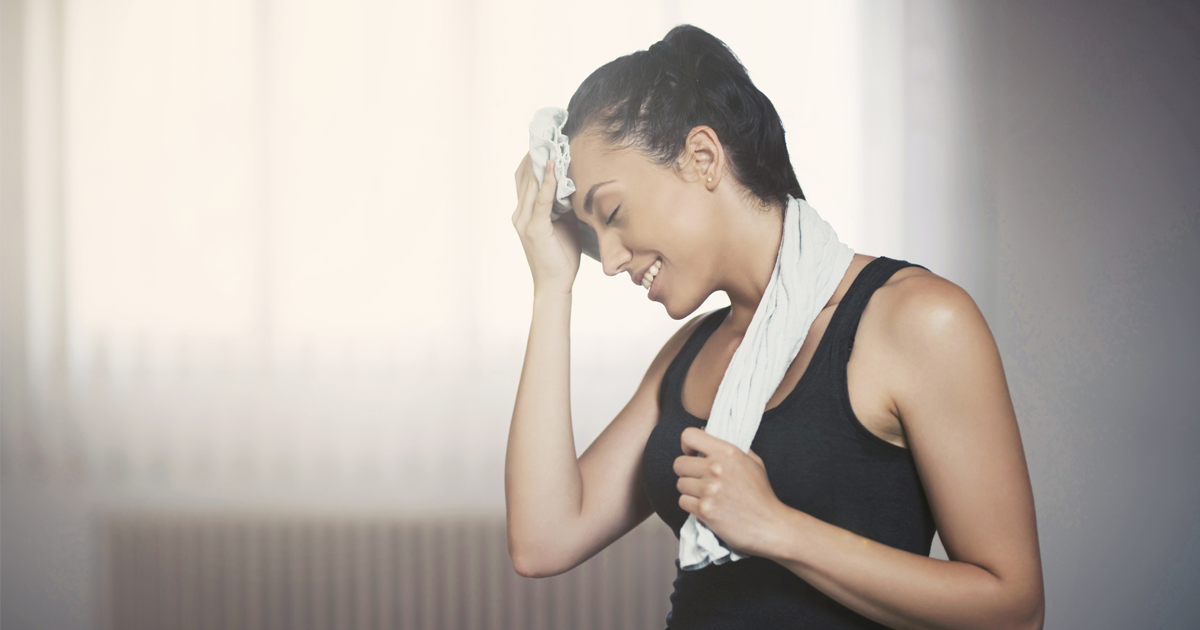 Is sweating good for your skin?