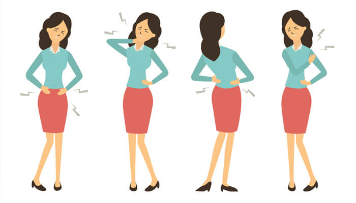 Can stress cause aches and pains?