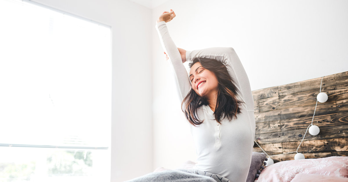 How do I stop waking up feeling bloated?