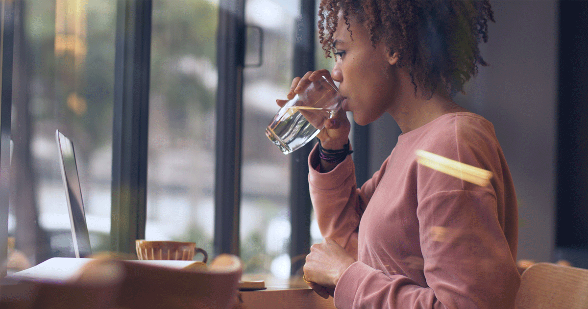 How does water help circulation?