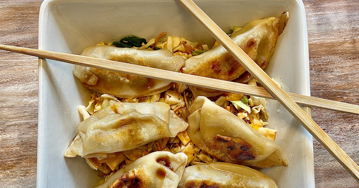 Thai Gyoza Salad