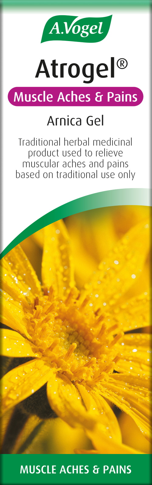 A.Vogel Atrogel Muscle Aches & Pains Arnica Gel for pain relief, 100ml