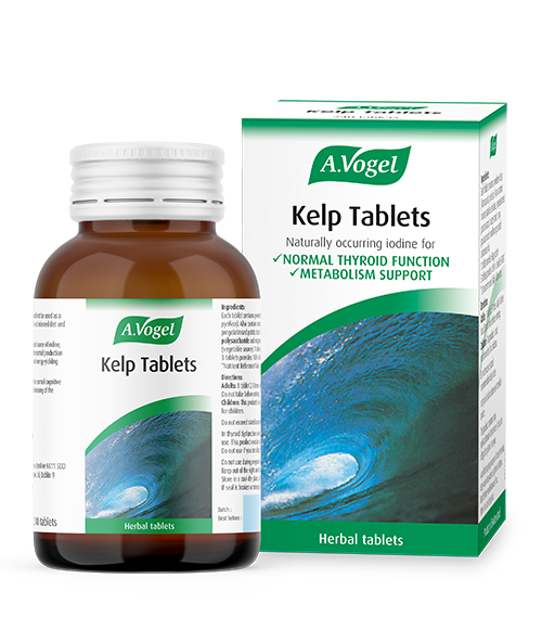 Kelp tablets. Sea Kelp tablets from A.Vogel herbal remedies