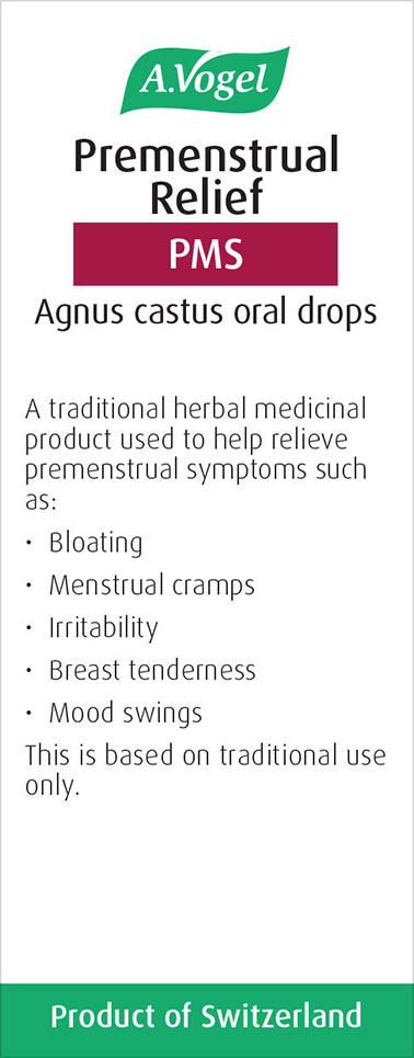 Premenstrual Relief Agnus castus Oral Drops