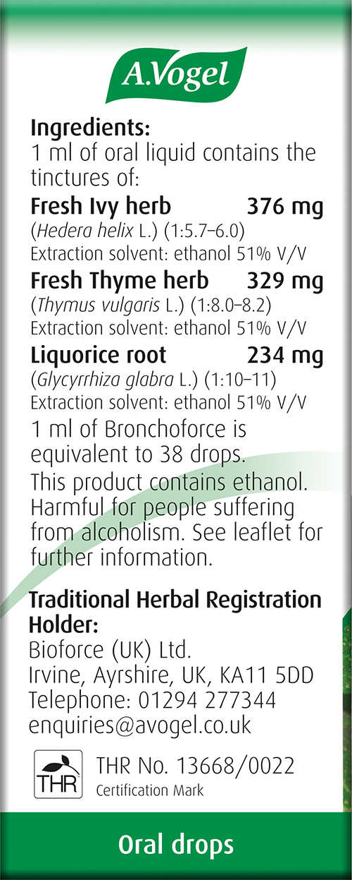 Bronchoforce | Chesty cough remedy