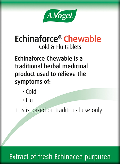 Echinaforce Chewable - tasty Echinacea tablet for Colds & Flu