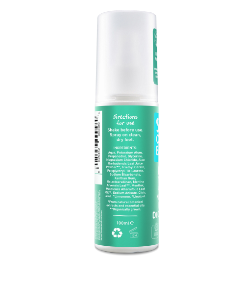 Salt of the Earth | A natural deodorant foot spray